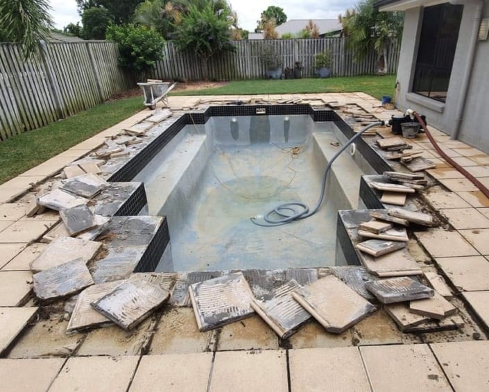 Before & After Concrete Swimming Pool Projects | Pool Renovations